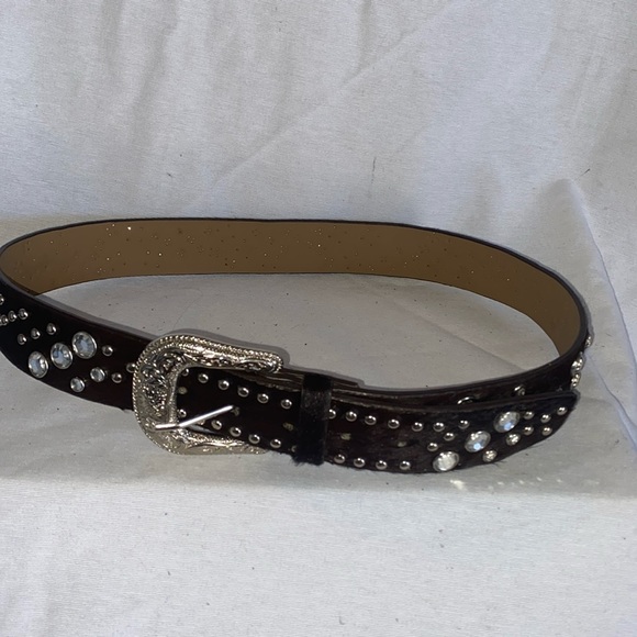 cara newyork | Accessories | Cara New York Brown Mohair Belt With ...